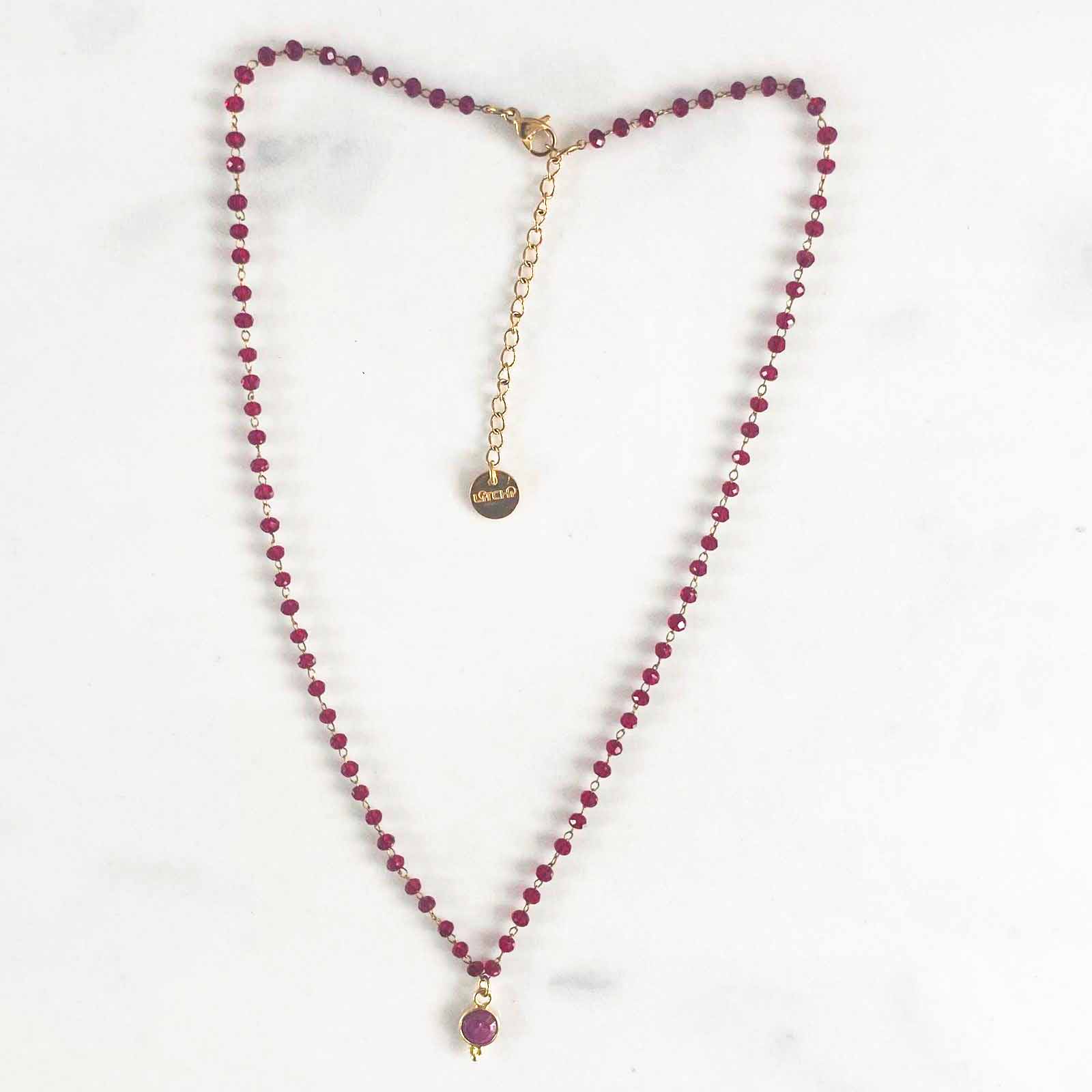 Collier Perolina Medaillon – Litchi Bijoux